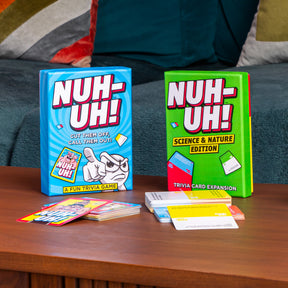 Nuh-Uh! Trivia Card Game + Expansion Pack – Be Amazed