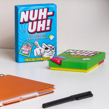 Nuh-Uh! Trivia Card Game + Expansion Pack – Be Amazed