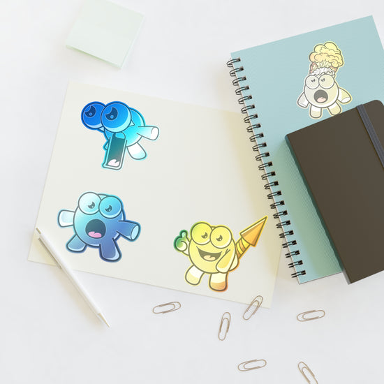 Sticker Sheet - Bartholomew Eggbert Amazed Holographic Set – Be Amazed